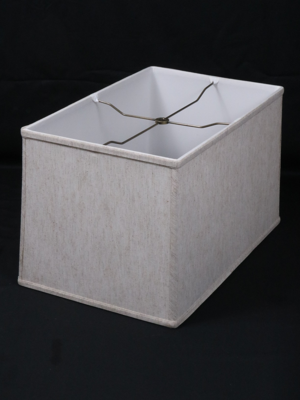 19 Inch Rectangle Linen Lamp Shade