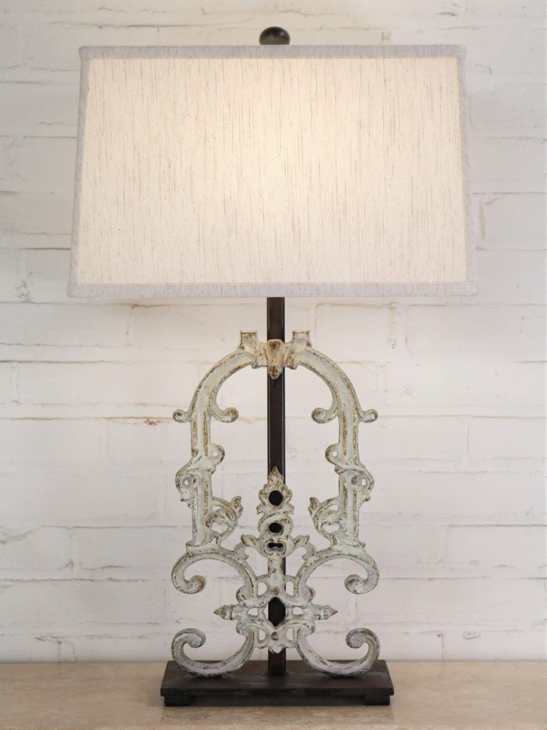 Crown Table Lamp - Handcrafted by Ferro Designs LLC
