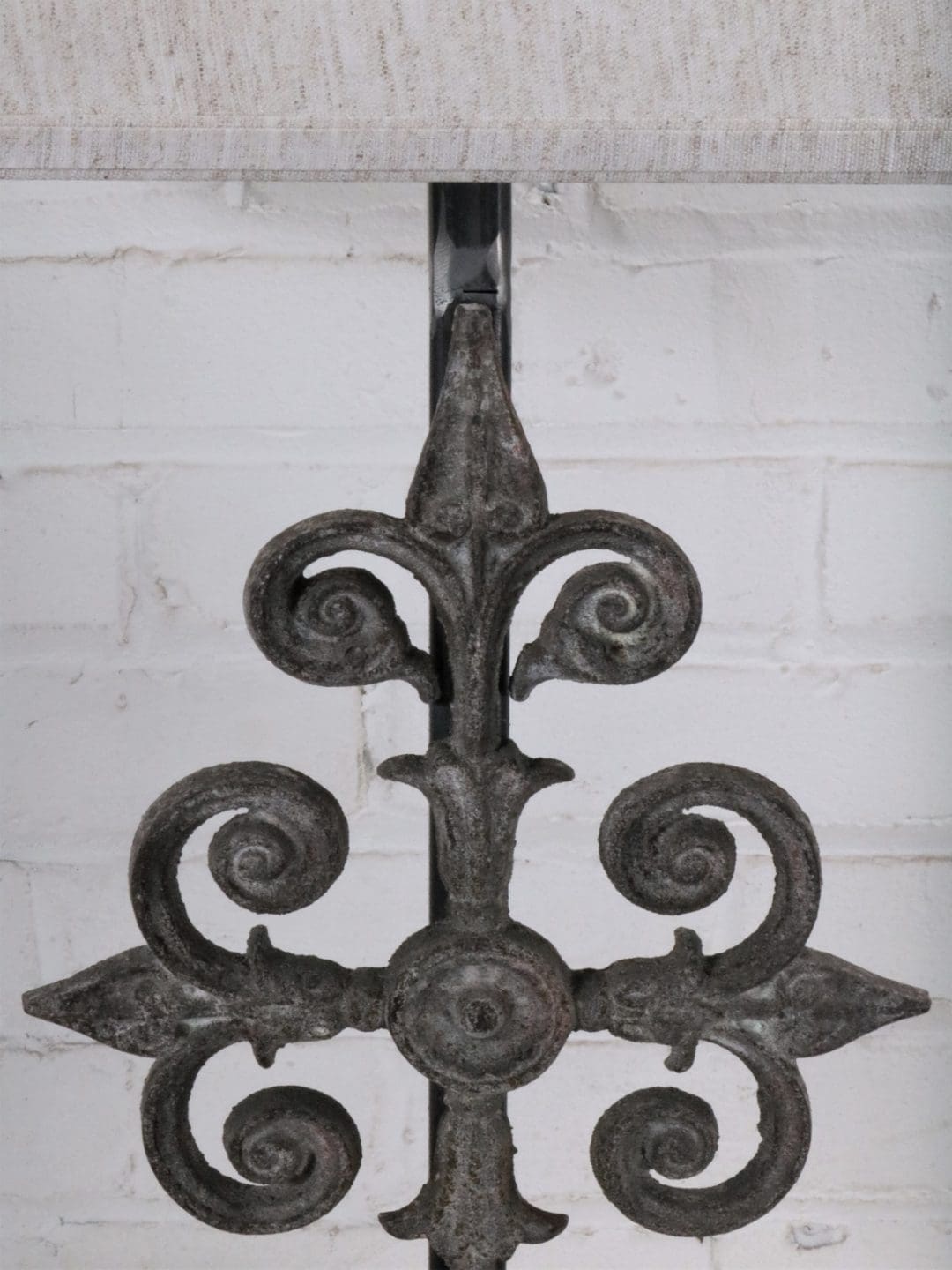 Cross Table Lamp - Handcrafted by Ferro Designs LLC