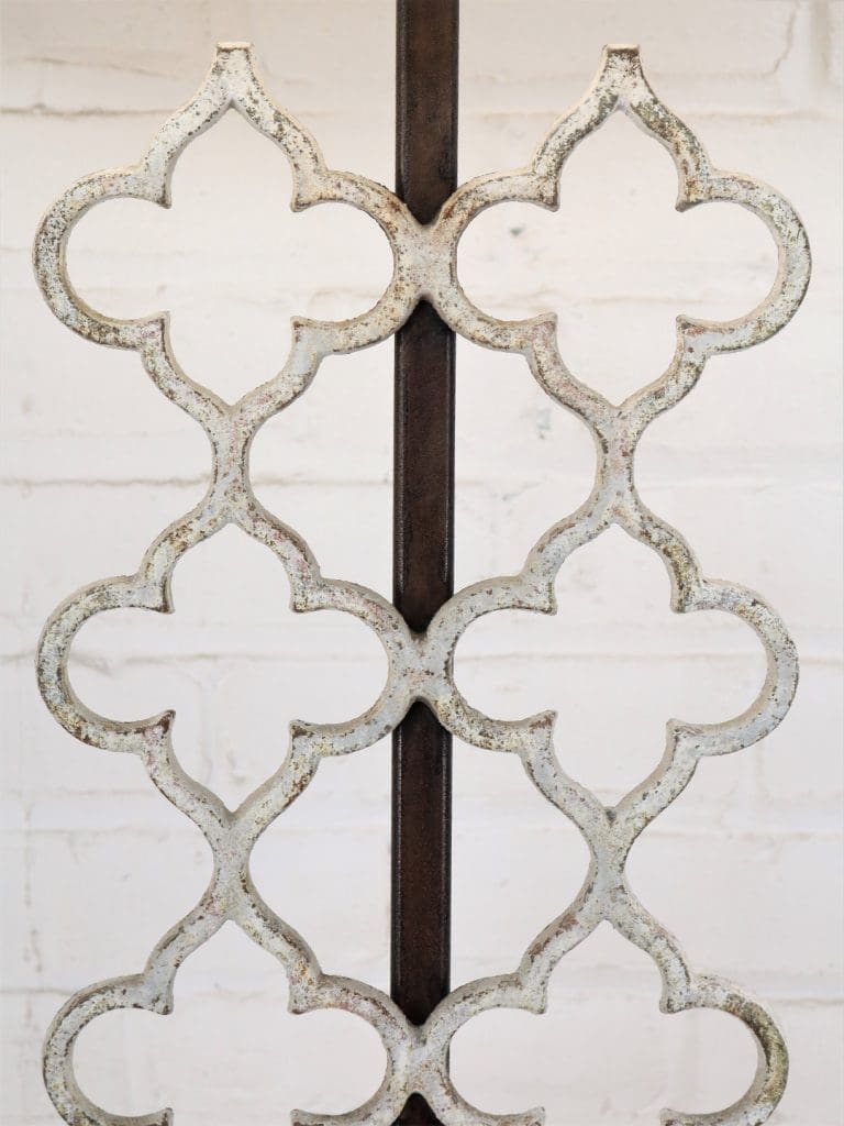 Quatrefoil Table Lamp, Handcrafted Table Lamp - Ferro Designs
