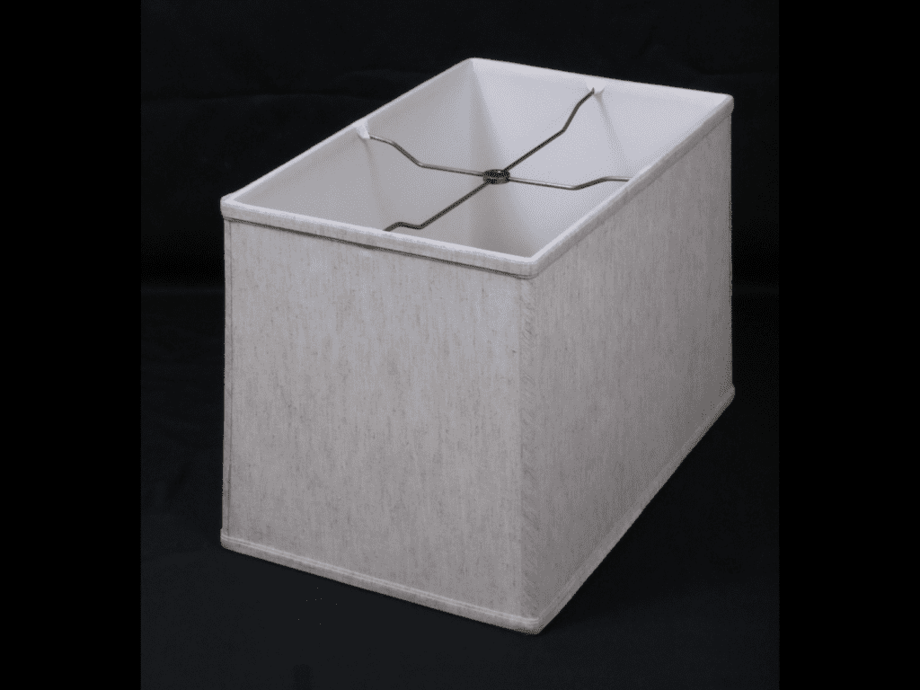 19 Inch Rectangle Linen Lamp Shade - Ferro Designs